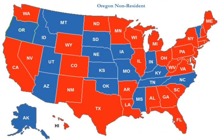 Concealed Carry States Map 2016 Printable Map – Printable Map of USA