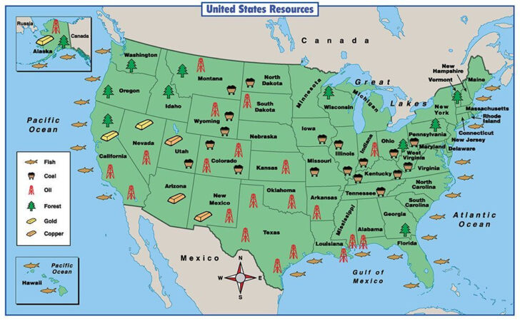 Reading A Resource Map Social Studies Maps Map Activities Map ...