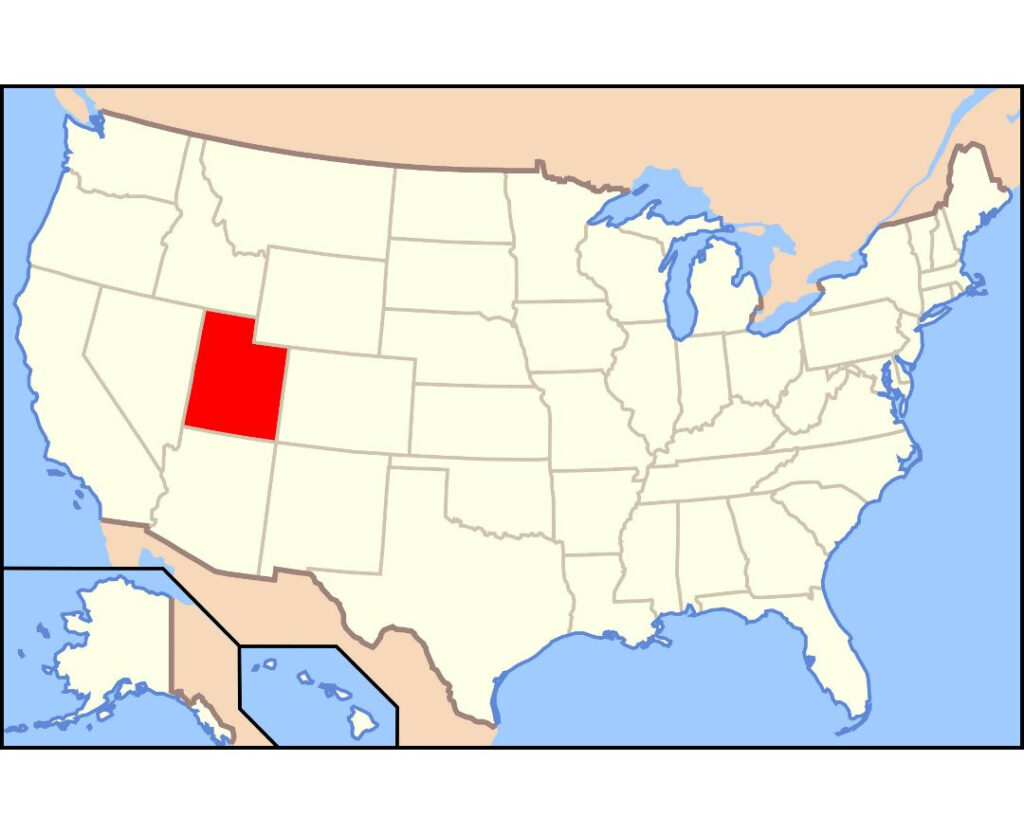 Maps Of Utah Collection Of Maps Of Utah State USA Maps Of The USA ...