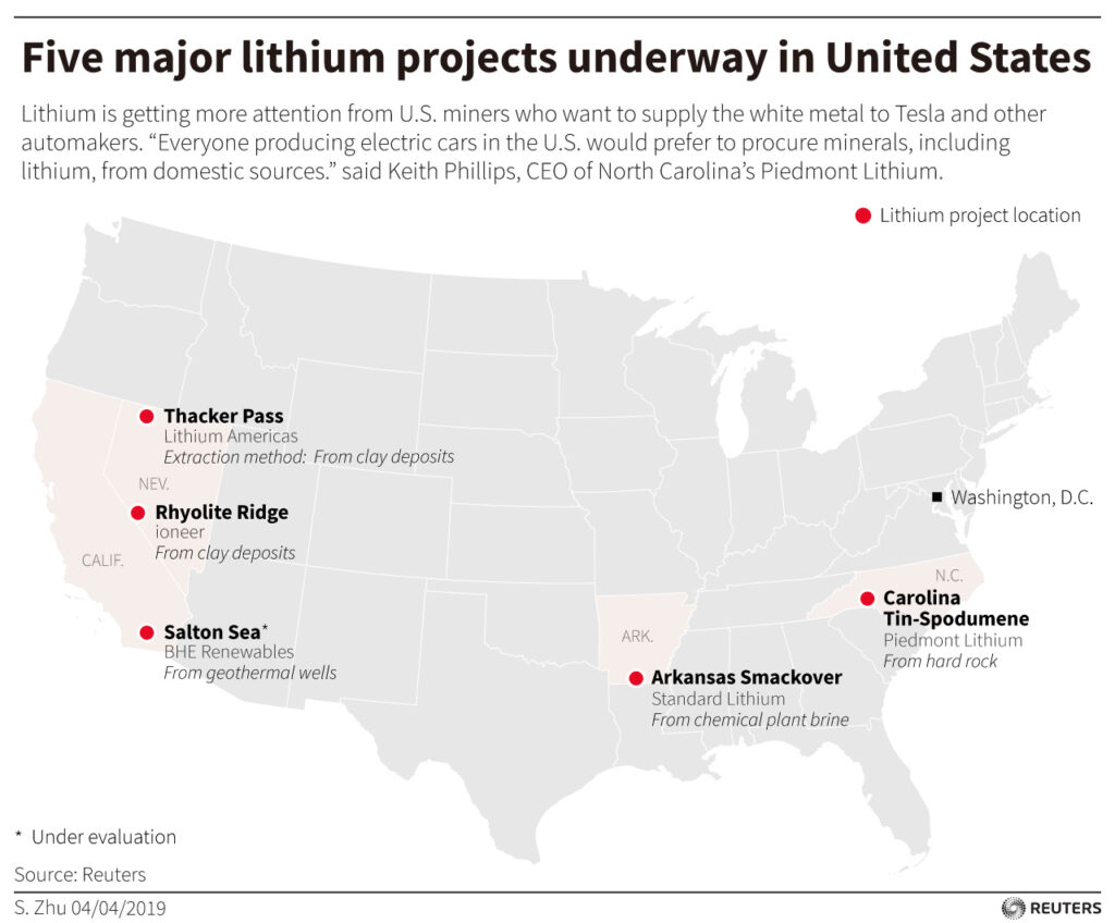 Publications Archive Piedmont Lithium | Printable Map Of USA