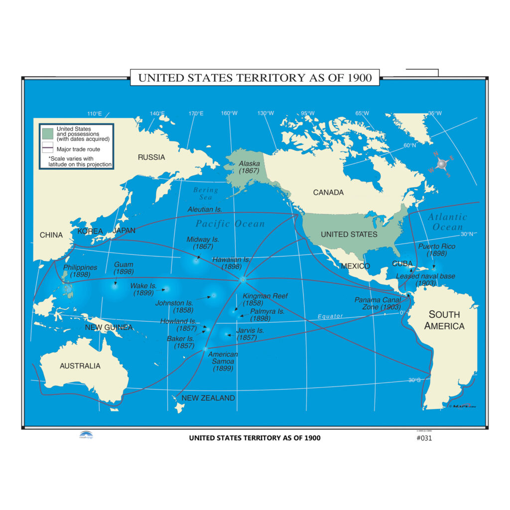 Printable Map Of US Territories | Printable Map Of USA